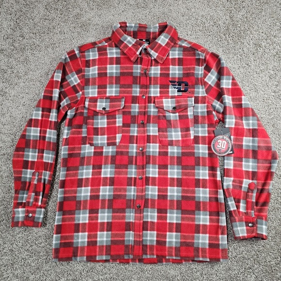 Colosseum | Jackets & Coats | Nwt Dayton Flyers Mens L Colosseum Plaid ...